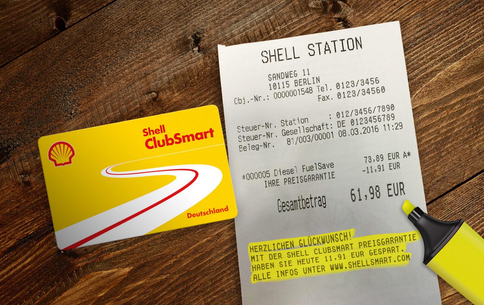 Shell Club Smart Card , Shell ClubSmart – IAGWLH